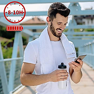 Bone Conduction Headphones, Open-Ear Bluetooth Sport Headphones, Built-in Mic Wireless Earphone