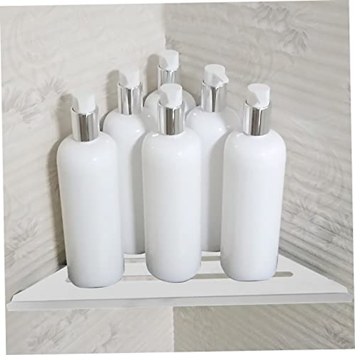 Zerodeko 3pcs Hanging Storage Shelves Metal Shelving Wall Mount Shelves Wall Storage Rack Bathroom Wall Rack Wall Corner Shelf Toilet Storage Holder Bathroom Accessories Corner Shower Rack