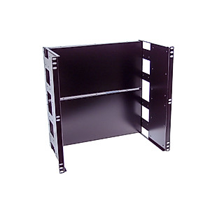 10U Rackmount Recessed Panel for general purpose application (Solid)