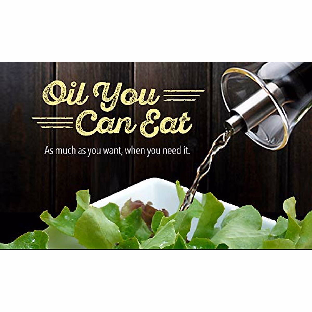 Purelite No Funnel Needed Olive Oil & Vinegar Dispenser Glass Cruet Bottle for Kitchen | Silicone Cap Keeps Oil Fresh Longer | 17 ounce cruet (Clear)