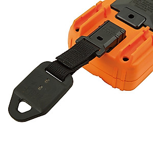 Klein Tools ET600 Multimeter, Megohmmeter Insulation Tester, 4000 Ohms Resistance, 125V/250V/500V/1000V, Auto-Ranging TRMS Multimeter & 69417 Rare-Earth Magnetic Hanger, with Strap