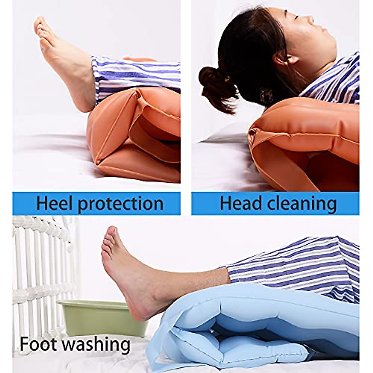 XYZCUP Anti-Decubitus Mattress, Anti-Decubitus Cushion Inflation, Anti-Decubitus Breathable Turn Over Care Elderly Disabled Bedridden Prevent Bedsore Pressure Sore Mattress