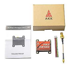AKK A1819(US Version) 5.8G Long Range VTX FPV Transmitter 200mW/400mW/800mW/1000mW Switchable VTX Support Smart Audio