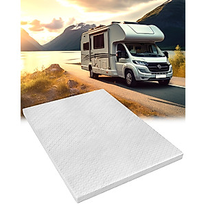 Slumbrae 4" [RV King] Memory Foam Mattress Topper for RV with Ultra Soft Cover, CertiPUR-US Certified, 72"*80"