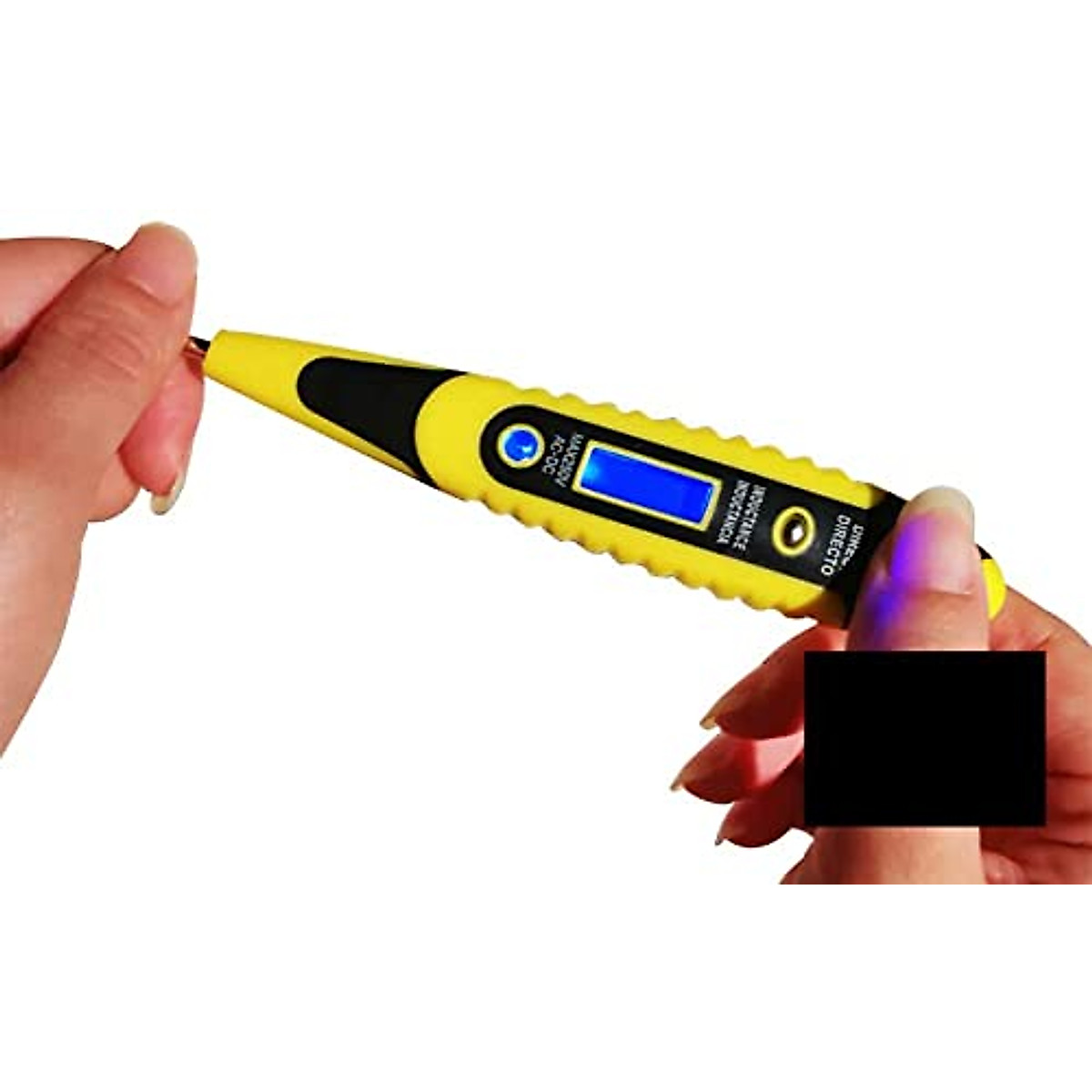 Heyiarbeit Non-Contact Voltage Tester Pen AC 12-250V Voltage Detector Pen LCD Circuit Tester Detector Circuit Test Pen Circuit Tester Tool