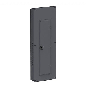 Square D - HOM4080M200PC 200 Amp 40-Space 80-Circuit Indoor Main Breaker Load Center, Gray