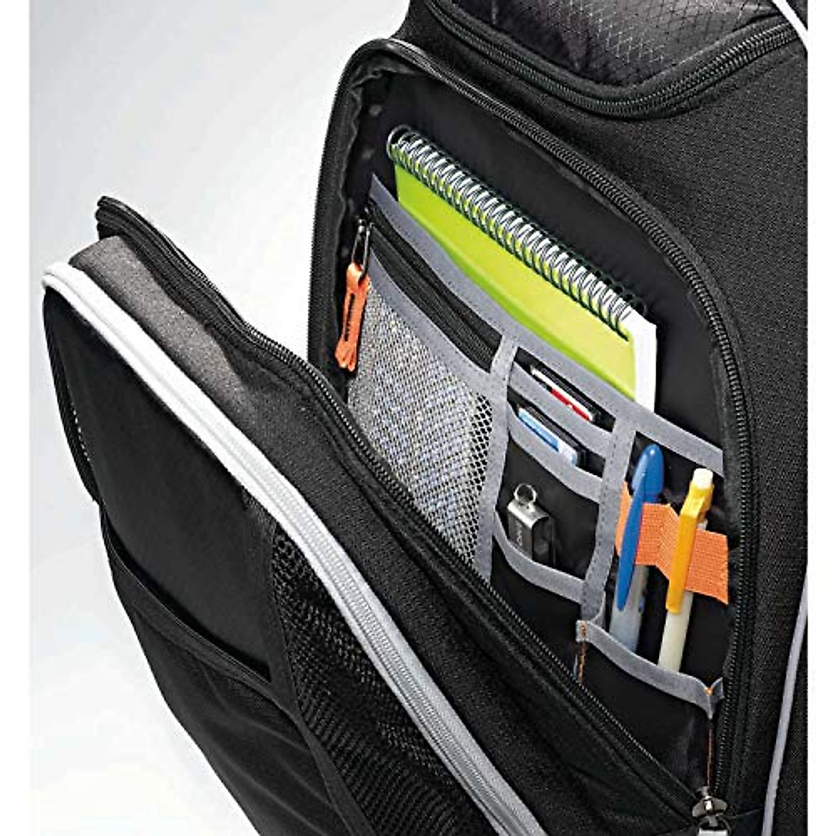 Samsonite Tectonic Wheeled Backpack, Black, 17-Inch