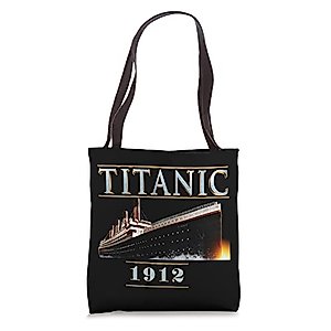 Titanic Gift Voyage RMS Titanic 1912 Tote Bag