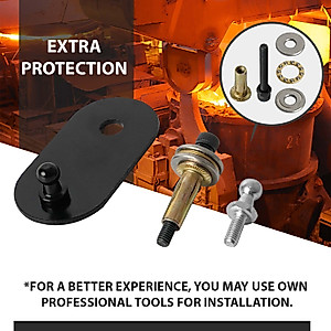 KitsPro Truck Tailgate Accessories Tailgate Assist for Dodge Ram 1500 All Models 2009-2018, Ram 1500 Classic Models 2019-2023, and Ram 2500 3500 All Models 2010-2023 Tailgate Damping Strut, Pack of 1