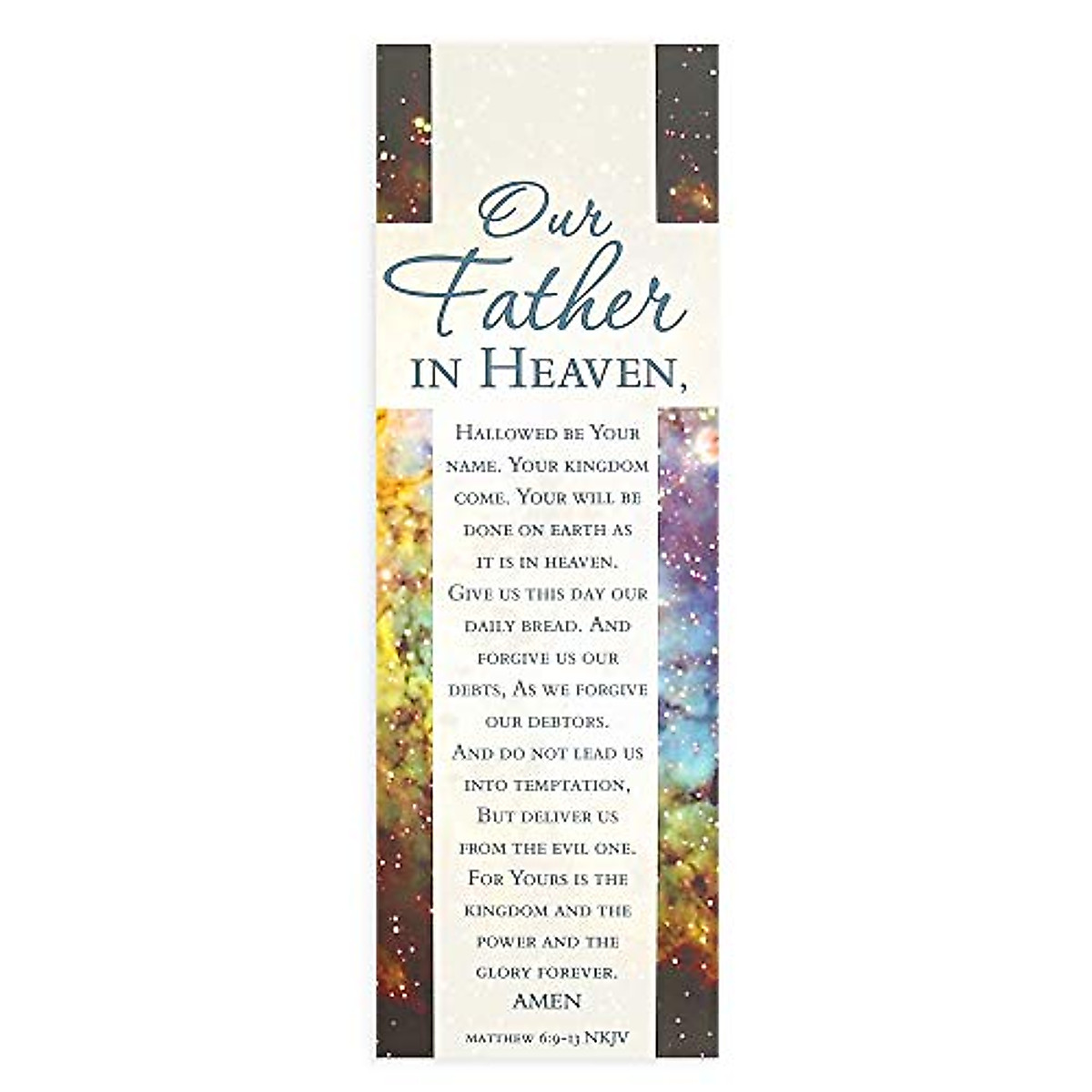 Lord's Prayer Bookmarks, 2 x 6 inches, 25 Bookmarks