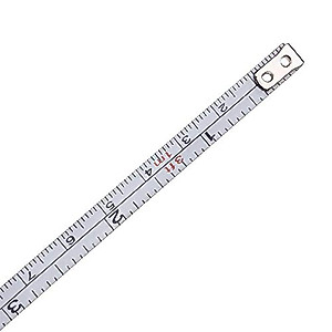 Bestmaple Mini Retractable Tape Measure Ruler Measure Keychain 1PCS