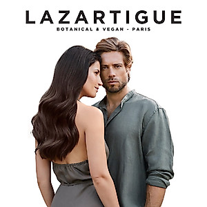 Lazartigue Repair Shampoo, Vegetal Keratin for Deep Repair & Shine, Vegan, Sulfate-Free, Silicone-Free, for Damaged Hair, 8.4 Fl. Oz.