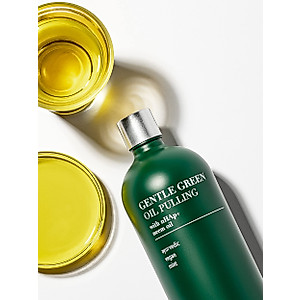 Terra & Co. Gentle Ayurveda Oil Pulling for Teeth and Gums - Vegan Natural Mouthwash No Alcohol or Fluoride to Improve Oral Health - Made with Cold Pressed Plant Oils and Nano Hydroxyapatite - 200ml