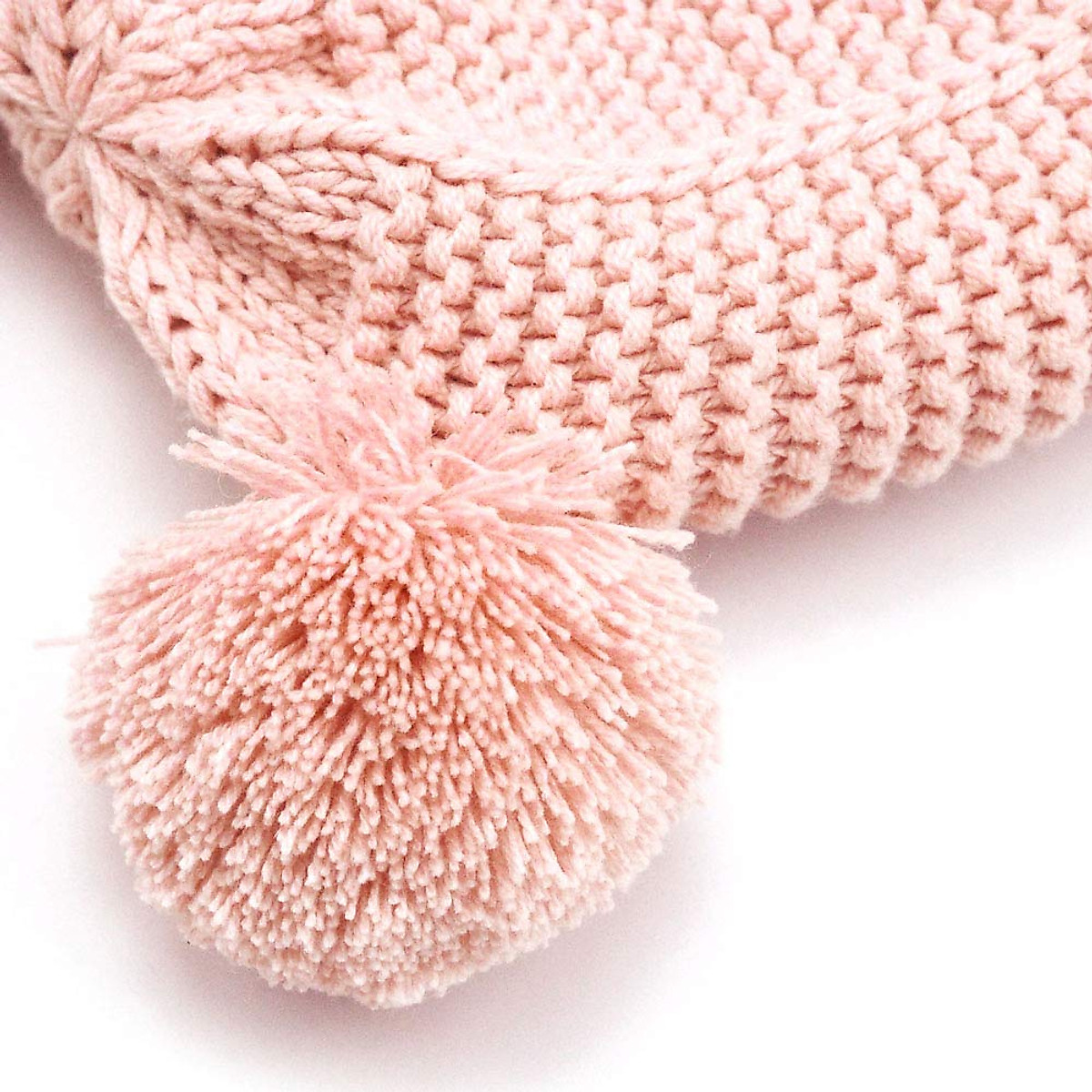 Paladoo Baby Beanie Hat Warm Fleece Lining 0-6 Months Winter Pink