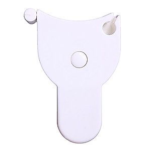 Larcele White Body Measuring Tape Double Scale Measurement Tape JC-01