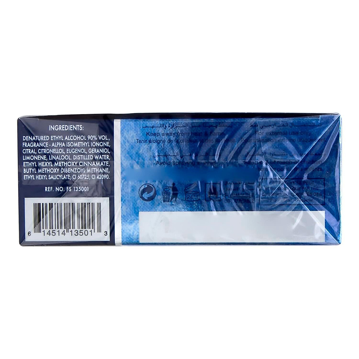 RASASI Royale Blue Eau De Parfum Spray for Men, 2.5 Ounce