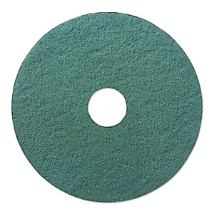 Boardwalk BWK4020AQU 20 in. Diameter Burnishing Floor Pads - Aqua (5/Carton)