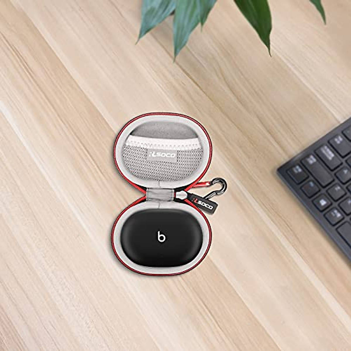 RLSOCO Case for Beats Studio Buds True Wireless Noise Cancelling Earbuds (Black)