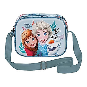 KARACTERMANIA Unisex Kid's 3D Square Shoulder Bag Nature, Multicolour