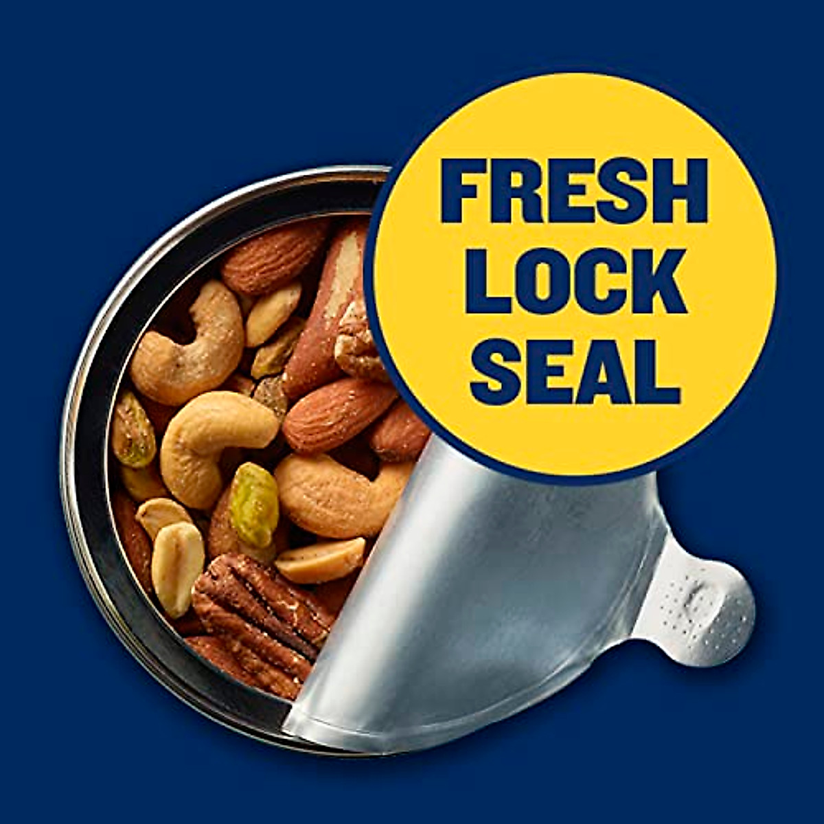 PLANTERS Deluxe Lightly Salted Mixed Nuts, Party Snacks, Plant-Based Protein 15.25oz (1 Canister)