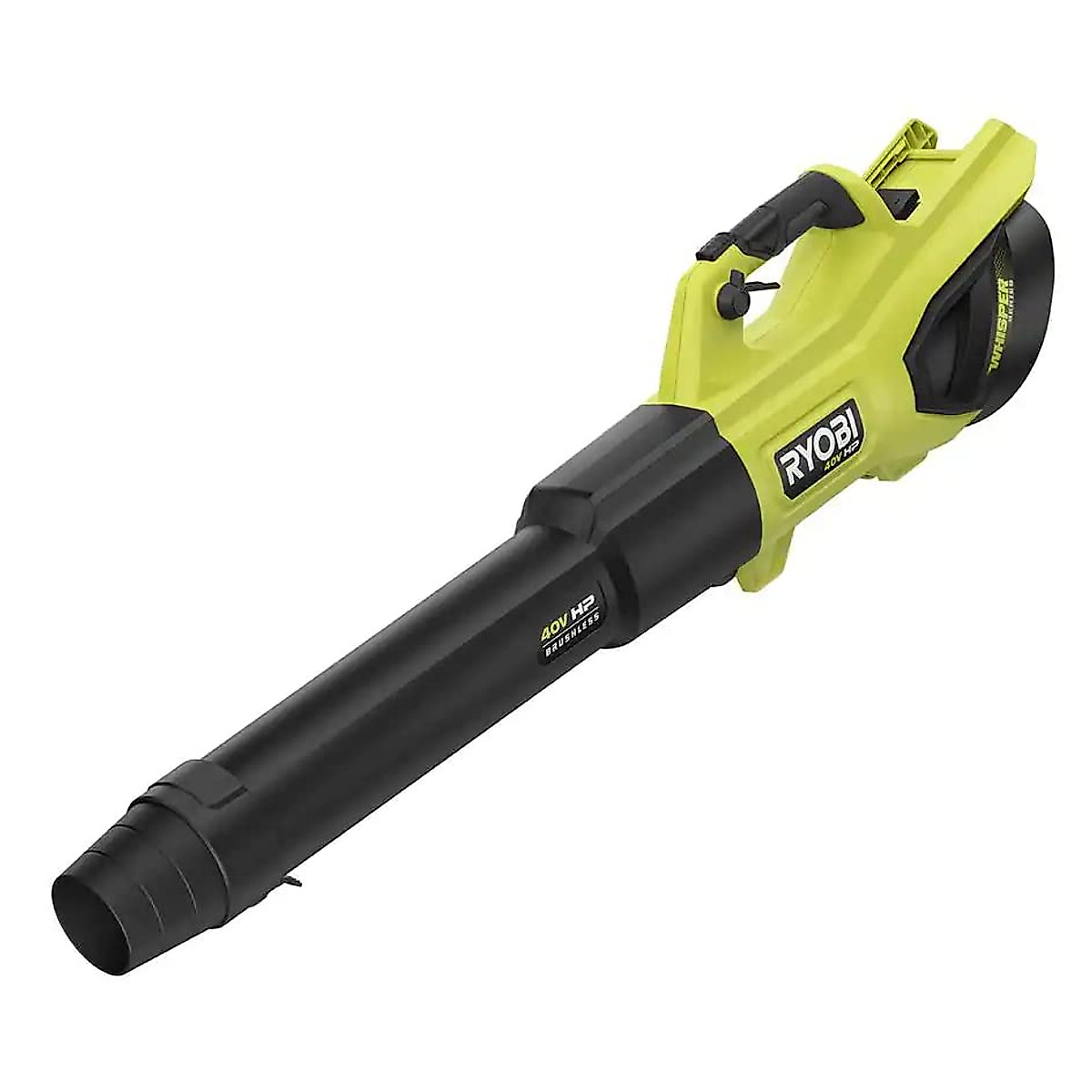 Ryobi 40V Whisper HP Brushless 190 MPH 730 CFM Cordless Battery Jet Fan Leaf Blower (Tool Only- Battery and Charger NOT Included)