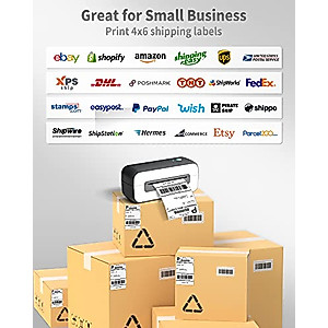 Phomemo Thermal Label Printer, Shipping Label Printer, Desktop Label Printer for Mac Windows Chromebook, Thermal Printer Compatible with Amazon, Ebay, Shopify, Etsy, UPS, FedEx, DHL