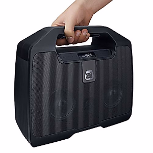 G-Project G-Boom Wireless Bluetooth Boombox, Rugged Outdoor Speaker, Portable Speaker with Rechargeable Battery, Worksite Radio, Loud Powerful Bass (G-Boom 2.0)