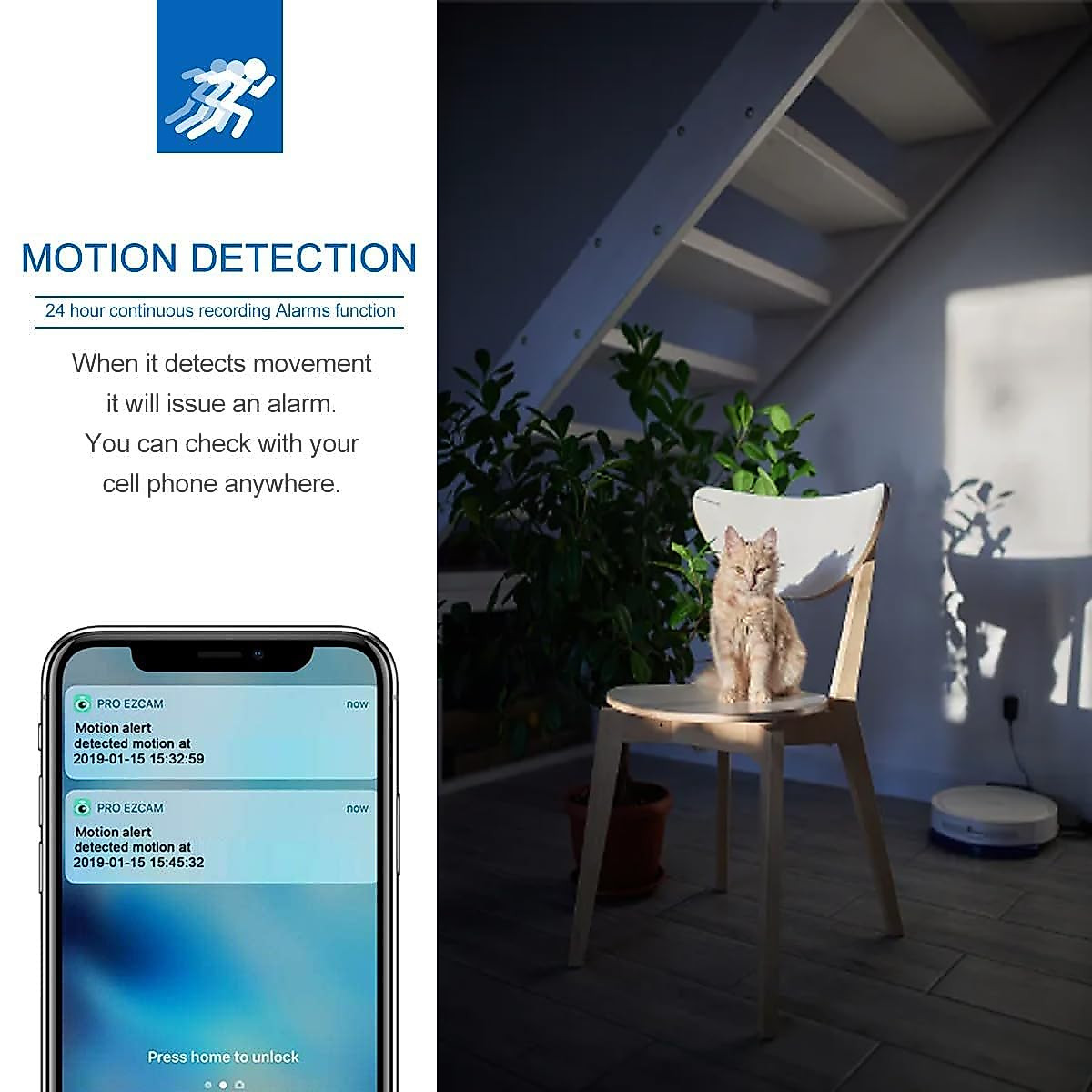 Hidden Camera Clock 1080P Wireless Spy Camera Covert Nanny Cam Baby Monitor HD Home Indoor Security Cam Night Vision Motion Detection for Office No Audio