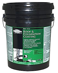 Black Jack 6190 Roof and Foundation Liquid Asphalt Coating, 5-Gallon Pail