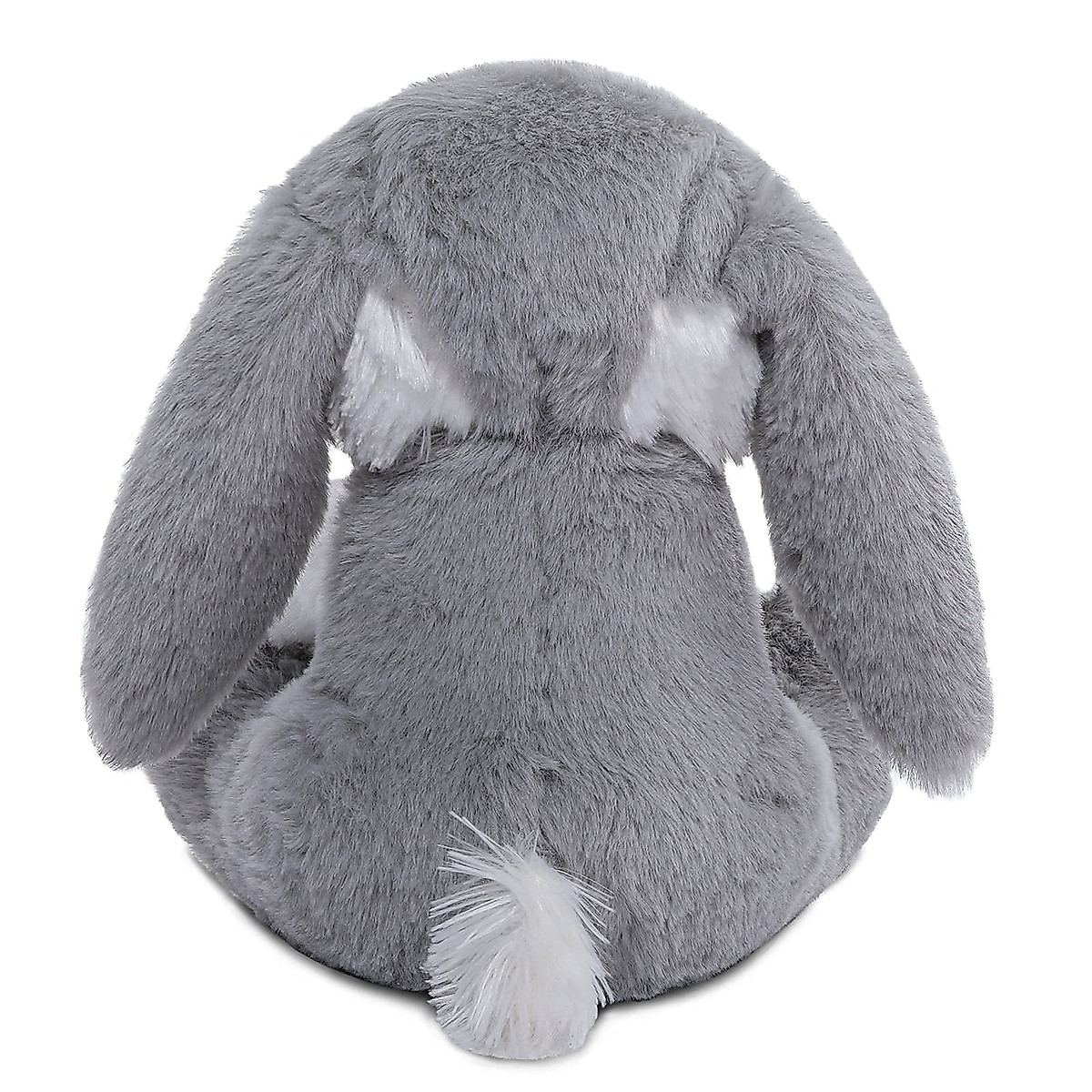 Nleio Bunny Rabbit Stuffed Animal, 8.5" Bunny Plush with Floppy Ears, Huggable & Washable, Baby Stuffed Animals Plush Toy for Girls Boys Kids Friends Easter Birthday Gifts (Gray)