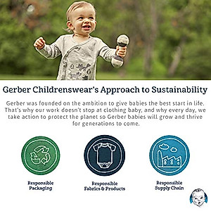 Gerber Baby Boys and Girls Newborn Infant Baby Toddler Nursery Cotton Fitted Bedding Crib Sheet, Pink Hello, One Size