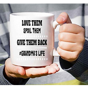 Dog Lovers Gift for Unisex - for the Dog Owners in Your Life on Christmas, Grey Multicolor Sweat 11 Oz White Ceramic Coffee Mug