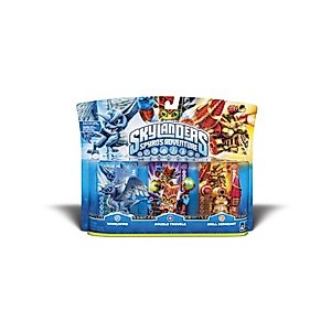 Skylanders Spyro Adventure Triple Character Pack (Whirlwind, Double Trouble, Drill Sergeant)
