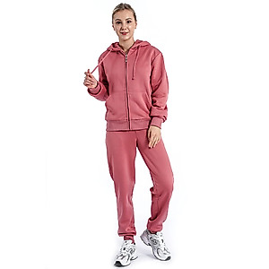 Track Suits for Women Set Sherpa lined Casual 2 Piece Outfits Sweatsuit