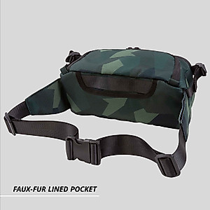 HEX Ranger Camera Mini Sling, Lightweight Water Resistant Mirrorless Camera Sling with YKK Zippers, Interior Dividers, Adjustable Load Straps & More, Camo