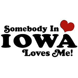 CafePress Somebody In Iowa Loves Me Mug Ceramic Coffee Mug, Tea Cup 11 oz