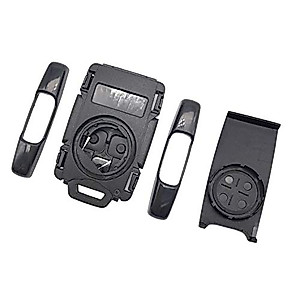 Smart Key Fob Case Shell Fit for Chevy Tahoe Suburban / GMC Yukon 2014 2015 2016 2017 M3N-32337100 Keyless Entry Remote Control Car Key Fob Cover Casing (Black)