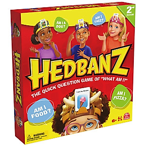 Hedbanz 2023 Edition Cards Picture Guessing Board Game- Family Games, Games for Family Game Night, Kids Games, Card Games for Families & Kids Ages 6 and Up