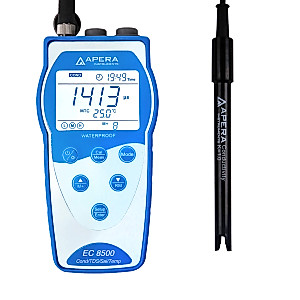 Apera Instruments Premium Series EC8500 Portable Handheld Conductivity Meter Kit