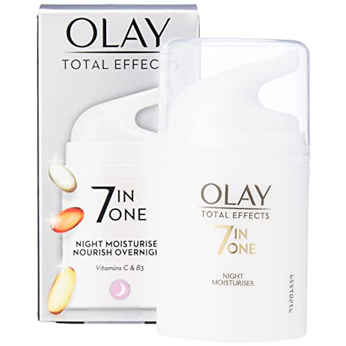 Olay Total Effects 7 in 1 Anti-Ageing Night Firming Moisturizer for Women, 1.7 Ounce
