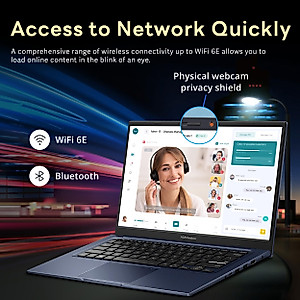 ASUS ZenBook 13 OLED Ultra-Slim Laptop, 13.3” FHD NanoEdge Bezel Display, AMD Ryzen 7 5700U, 8GB LPDDR4X RAM, 512GB PCIe SSD, NumberPad, Wi-Fi 5, Windows 11 Home, Pine Grey, UM325UA-DH71