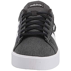 adidas Men's Daily 3.0 Skate Shoe, Core Black/Cloud White/Core Black, 10.5