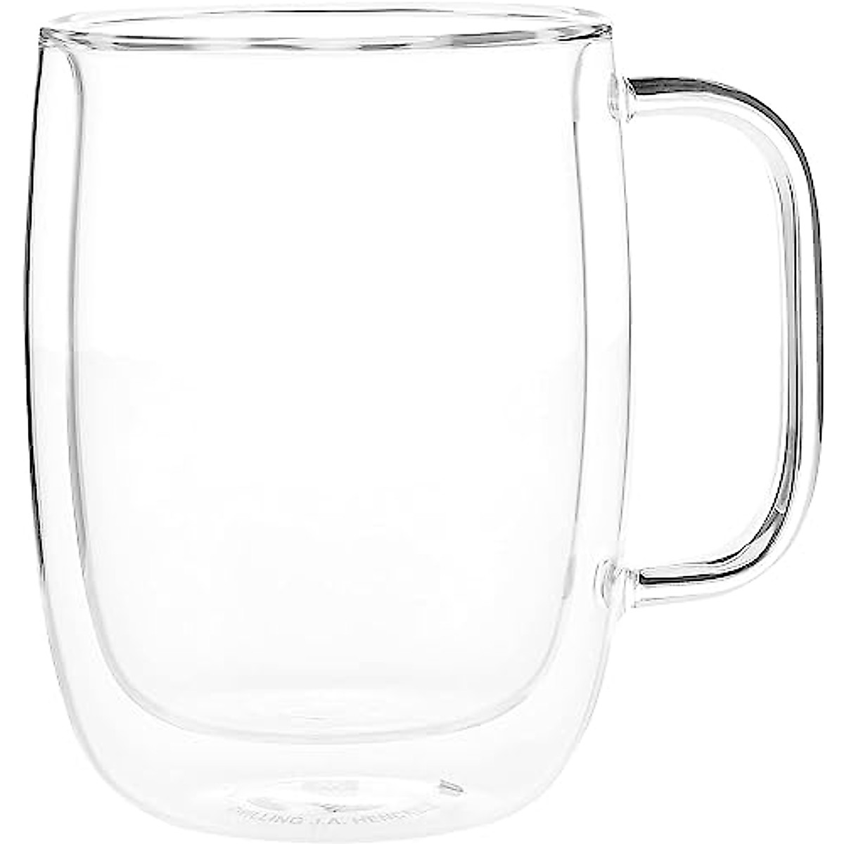 ZWILLING J.A. Henckels Glass Latte Mug Set, 2 Count (Pack of 1)