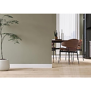 PRO FLEX White Vinyl Wall Base Decor, 6 Inch X 40 Ft Trim With Super Strong Peel and Stick Adhesive Back - Flexible Self Stick Vinyl Floor Base - Easy Install