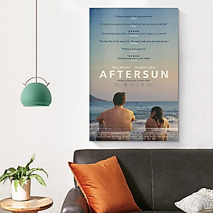 Movie Poster Canvas Wall Art Film Poster Aftersun Room Decor Home Decor 08x12inch(20x30cm) Unframe-Style