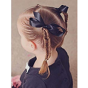 Clear Mini Elastic Rubber Hair Bands，BEBEEPOO 2500pcs Soft Elastics Ties Bands 2mm in Width and 30mm in Length - STRONG - REUSEABLE