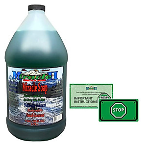 Miracle II Regular Soap Gallon, Green
