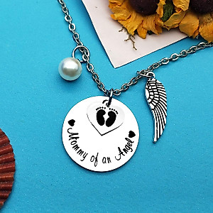 Xiahuyu Loss Memorial Gifts Baby Memorial Jewelry Pregnancy Loss Miscarriage Gifts Remembrance Gifts Sympathy Gifts for Infant Child Baby Loss