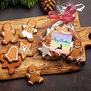 Yeachlaing 2"x2" Pink Square Thermal Label Stickers, Self-Adhesive Square Direct Thermal Labels,500 Sheets with Perforation Line in ROLL