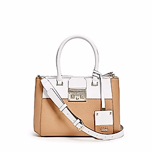 GUESS Women's Martine Satchel Bag Handbag
